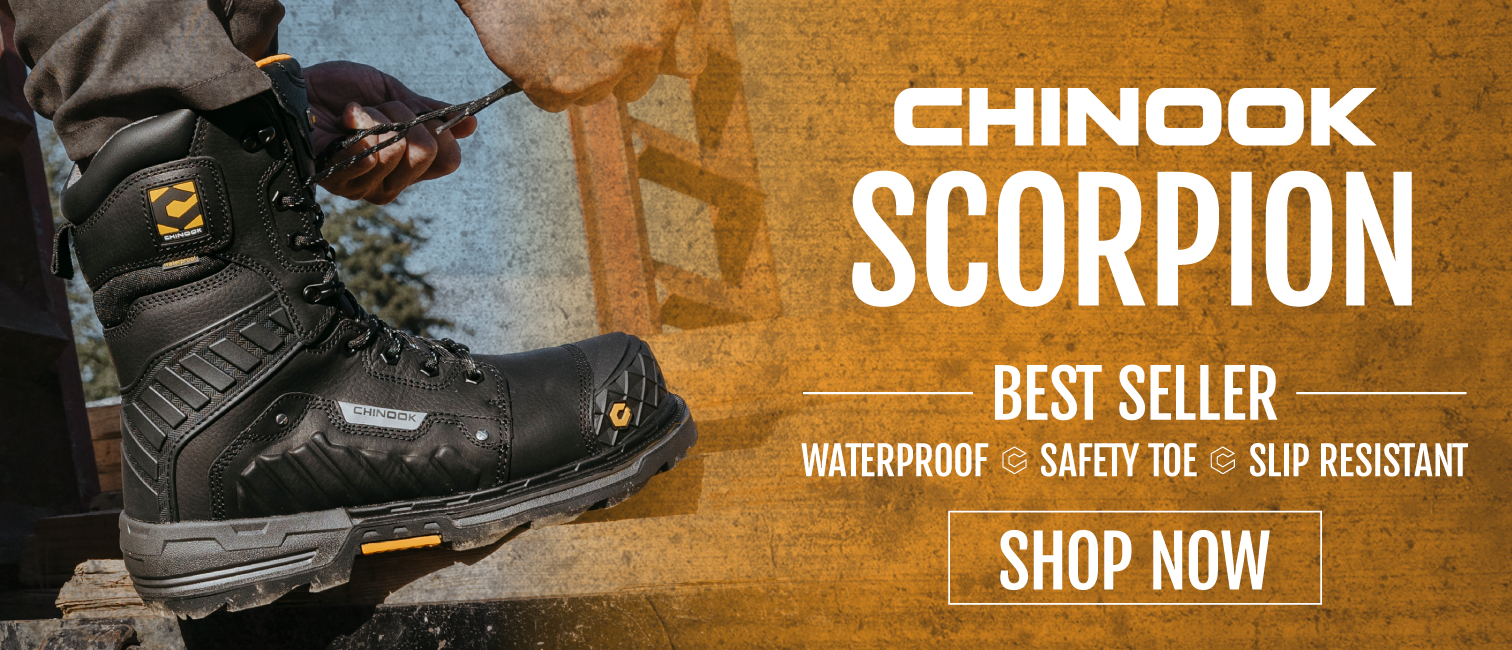 Chinook High Quality Work Boots & Apparel - Chinook® Footwear