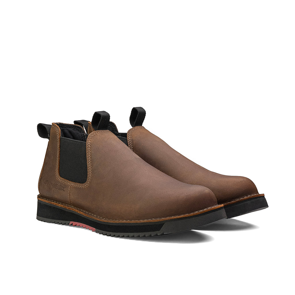 Romeo Heritage Boot - Original Romeo Leather Slipper - Brown