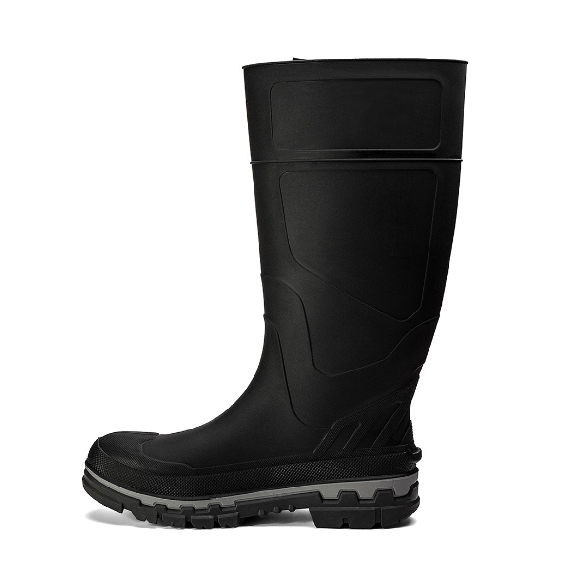 Kickaxe 15" Steel Toe Men's Waterproof Rubber Boot - Black/Grey ...